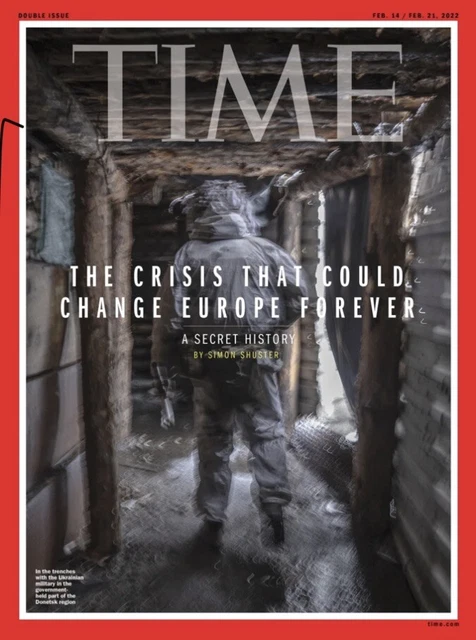 TIME MAGAZINE 2022 Ukraine War Russia Secret History Conflict Europe ...