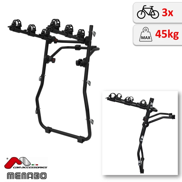 FAHRRADTRÄGER HECKTRÄGER FÜR 3 Räder für die Heckklappe - VIPER von Menabo EUR 109,99 - PicClick DE