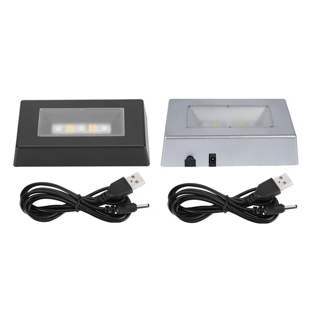 LED DISPLAY BASE for Crystals Glass Art,Color Changing Light Display ...