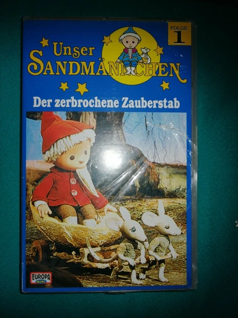 UNSER SANDMÄNNCHEN FOLGE 1- Der zerbrochene Zauberstab [VHS] EUR 3,00 ...