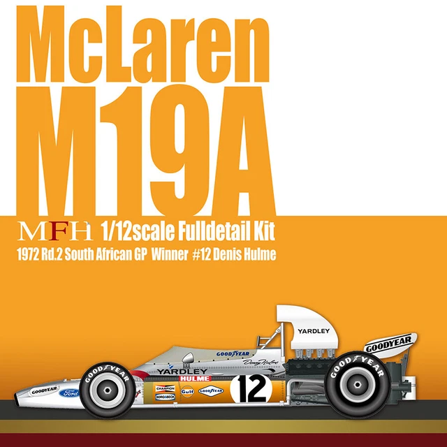 1/12SCALE FULLDETAIL KIT : McLaren M19A MFH Model factory hiro EUR 529 ...