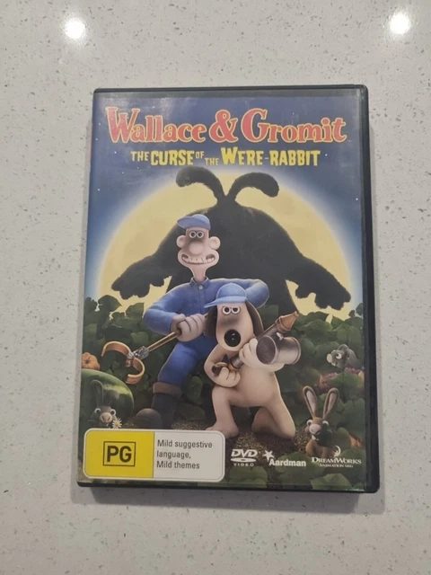 WALLACE AND GROMIT - The Curse Of The Were-Rabbit (DVD, 2005) $15.90 ...