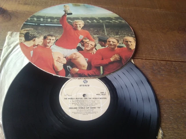 THE ENGLAND WORLD Cup Squad - The World Beaters Sing The World Beaters ...