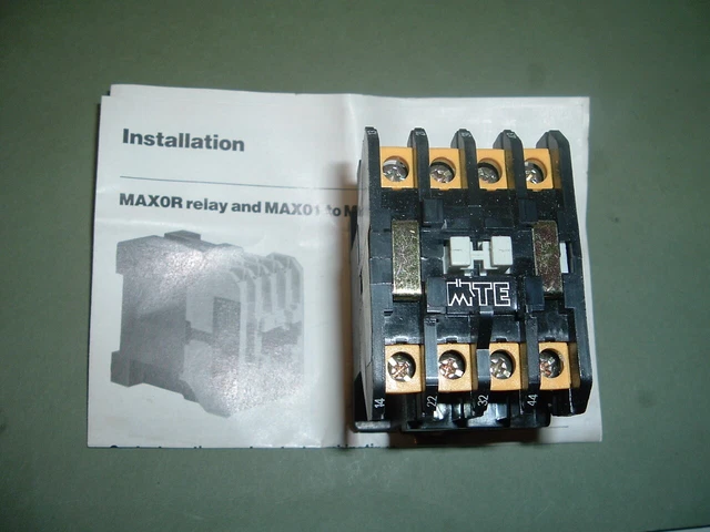 MTE....AXCR...0430..................CONTACTOR ........220/240 VAC New ...
