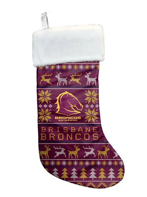 TEAM OFFICIAL NRL Rugby League Christmas Stocking Gift $19.90 - PicClick AU