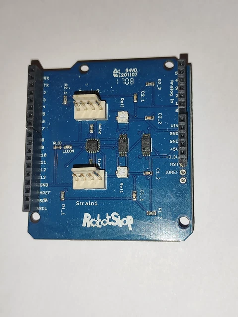 ROBOTSHOP LOAD CELL / Wheatstone Amplifier Shield (2ch) £22.56 - PicClick UK
