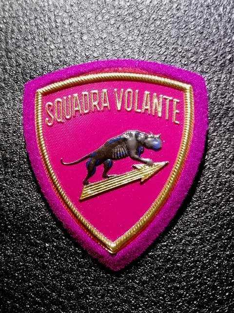 POLIZIA DI STATO - Squadra Volante - Toppa / Patch / Scudetto Reparto ...