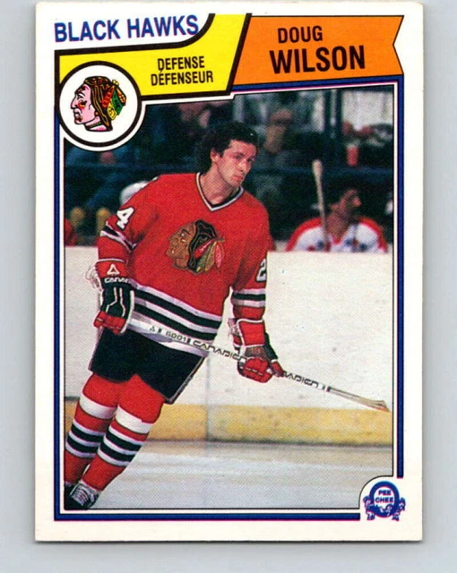 1983-84 O-PEE-CHEE #114 Doug Wilson Chicago Blackhawks V27079 EUR 0,80 ...