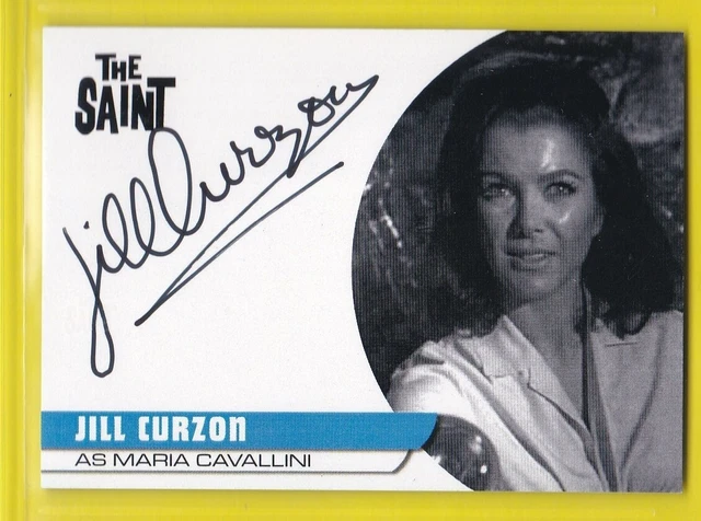 THE SAINT SERIES 2 - AUTO CARD JC3, JILL CURZON - UNSTOPPABLE CARDS ...