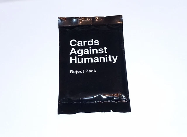 CARDS AGAINST HUMANITY Original Reject Expansion Pack Game For Adults £ ...