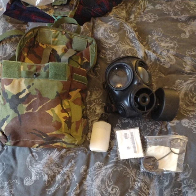 S10 SIZE 2 Gas Mask, New Filter Military SAS Army NBC British ...