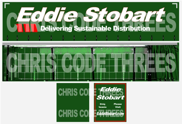CODE 3 ADHESIVE Vinyl Trailer Decal - Stobart Open Trailer 1/50 1/76 1/ ...