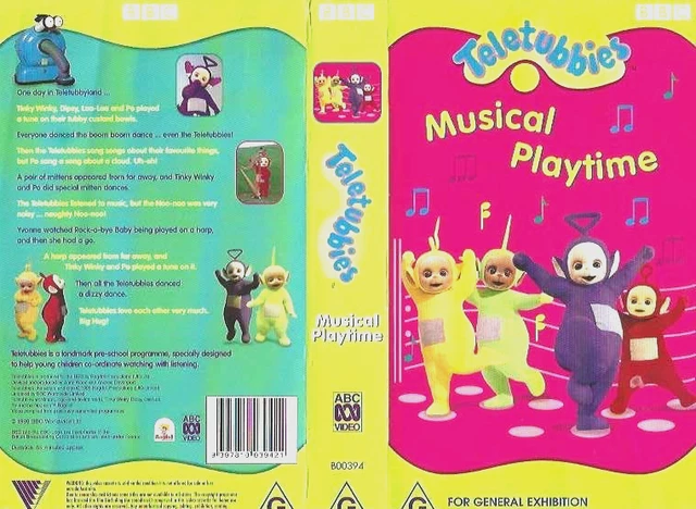 TELETUBBIES - MUSICAL Playtime (VHS, 1999) £5.00 - PicClick UK