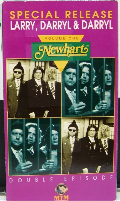 NEWHART: LARRY, DARRYL & Darryl, Volume One VHS Video Tape Special ...