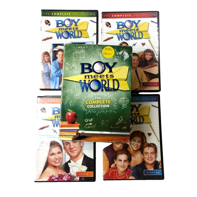 BOY MEETS WORLD DVD Box set The Complete Collection 1990 teen Comedy ...