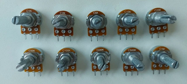 ALPHA RV16AF-20-20K REVERSE Log/Anti Log Potentiometer x 1 EUR 3,55 ...