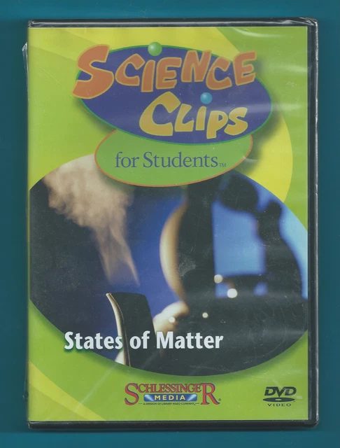SCIENCE CLIPS FOR Students States Of Matter Schlessinger DVD Brand NEW ...