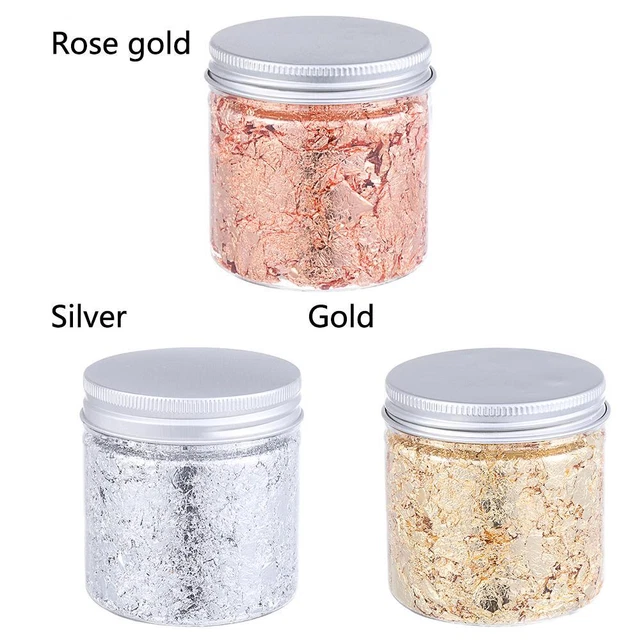 MATERIALS GOLD LEAF Flake Gold Flakes for Resin Resin Mold Fillings ...