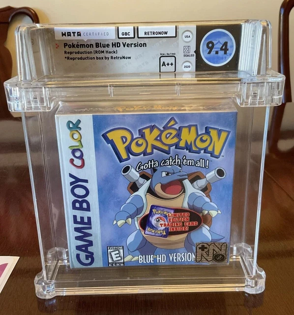 NINTENDO GAMEBOY COLOR - Pokemon Blue/Blau Hd Version - Wata 9.4 A++ ...