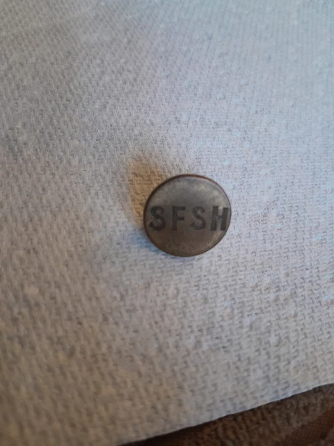 ANTIQUE FOX HUNTING Sfsh Hunt Livery Brass Button £4.99 - PicClick UK