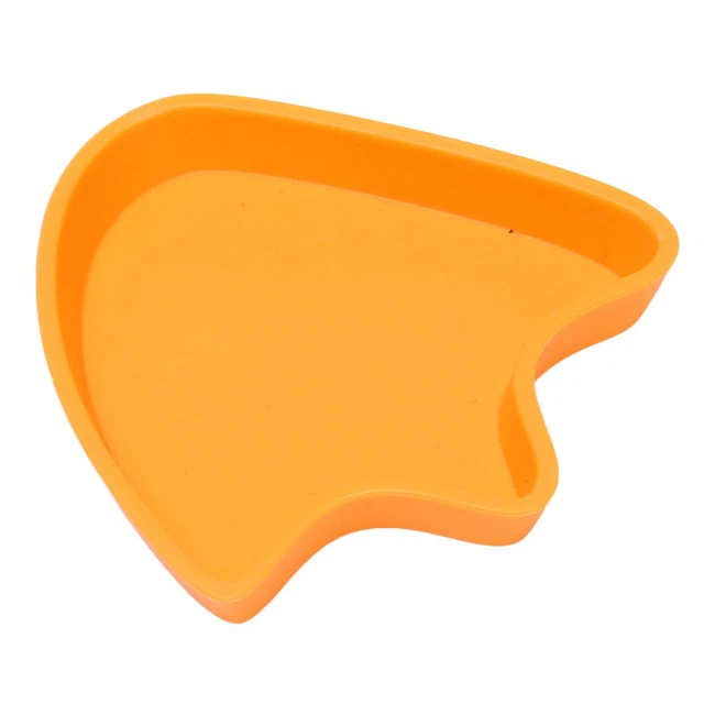 REPTILE FOOD DISH Bowl Footprint Shape Large Capacity Reptile Feeding ...