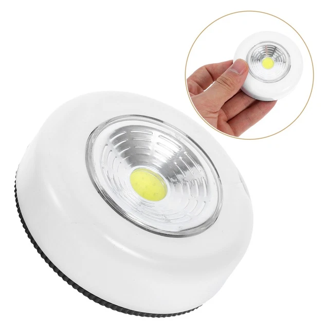 2 PIECES LED Night Light Small Lights Battery Operated Touch Cabinets ...
