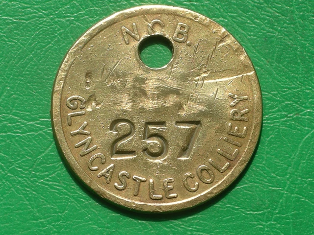 GLYNCASTLE COLLIERY S.WALES closed 1965 NCB pit check miners mining ...