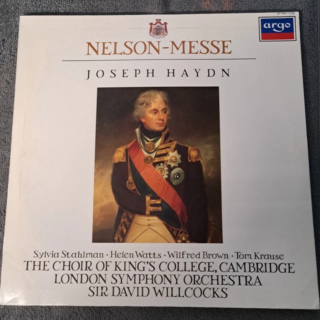 JOSEPH HAYDN SIR David Willcocks London Symphony Orchestra Nelson-Messe ...