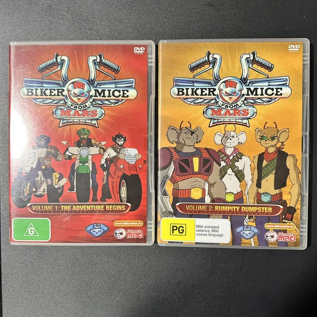 BIKER MICE FROM Mars : Vol 1 & 2 (DVD, 2006) $65.00 - PicClick AU