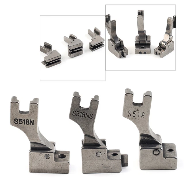 ZIPPER RIGHT LEFT Foot For Brother DB2-B790 DB2-B791 JUKI DLN-415 DNL ...