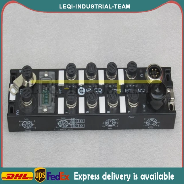 ELCO FCPN-1600P-M12 PROFIBUS Connector Module M12 Interface $262.26 ...