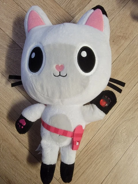 DREAMWORKS GABBY'S DOLLHOUSE Pandy Paws Talking Cat Soft Toy Plush 12 ...