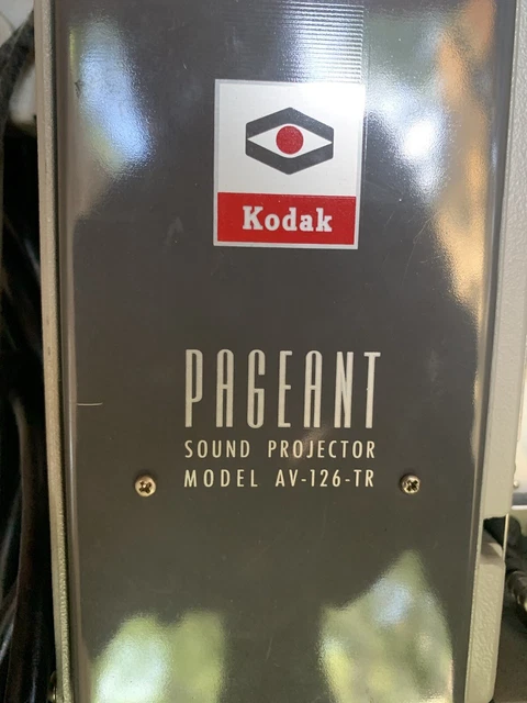 16MM KODAK PAGEANT Sound Projector Model AV-126-TR * RARE 16mm ...