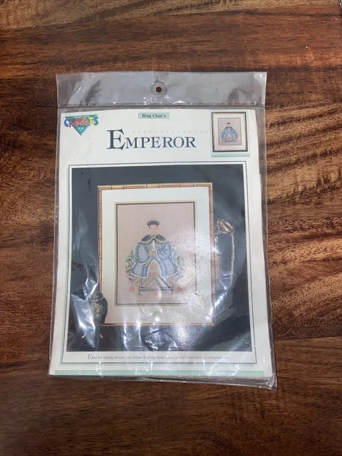 BING CHAN'S EMPEROR Cross Stitch Pattern Leaflets: Color Charts EUR 8 ...
