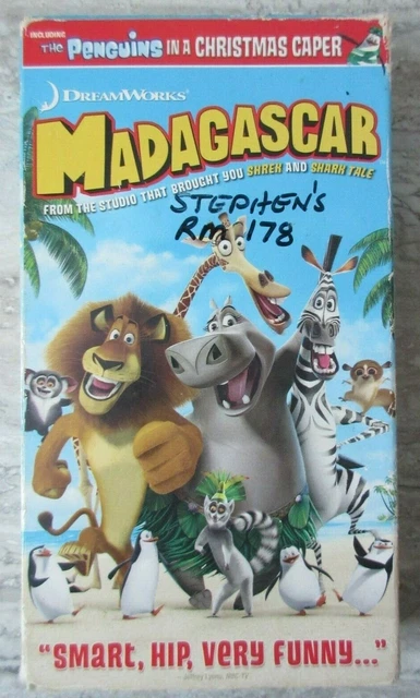 2005 RARE VHS Tape Dreamworks Madagascar $23.99 - PicClick CA