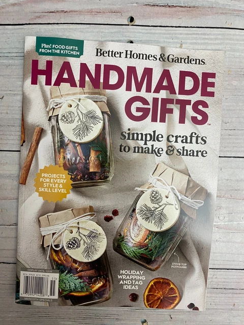 BETTER HOMES & Gardens January 2026 Magazine Handmade Gifts Simple ...