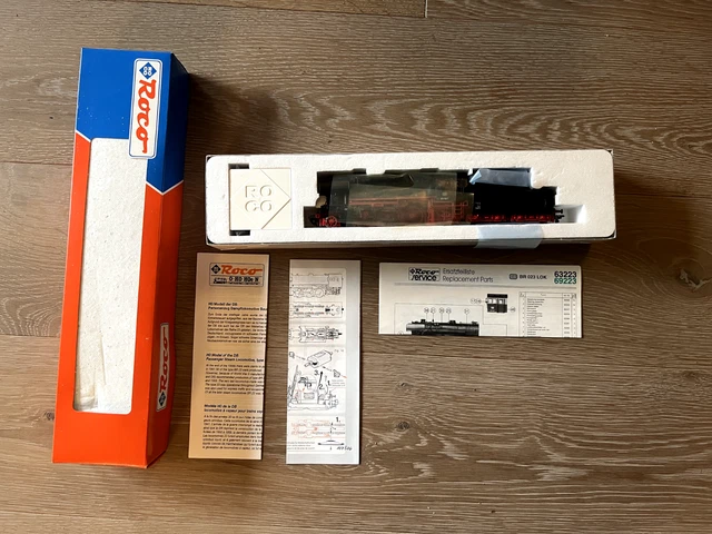 ROCO H0 63223 Dampflok mit Tender BR 023 102-7 der DB mit OVP EUR 144 ...