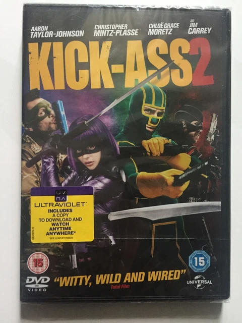 KICK-ASS 2 (DVD, 2013) Jim Carrey, Chloë Grace Moretz - *Sealed* £0.99 ...