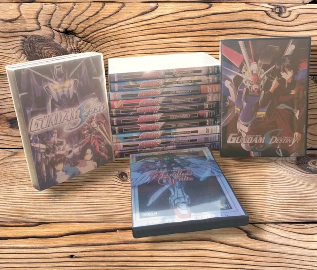 GUNDAM WING Original 1-10 & MOVIE R1 & Complete SEED & DESTINY R0 ...