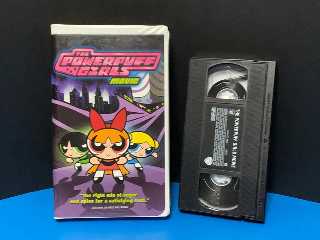 VHS THE POWERPUFF Girls Movie (WB, 2003) Cartoon Clamshell $12.00 ...
