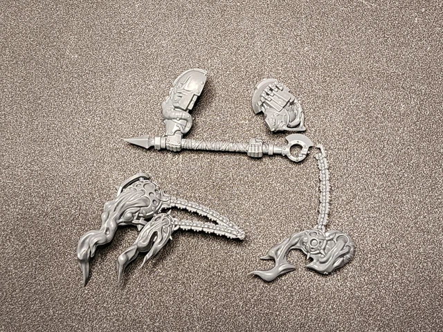 WARHAMMER 40K DEATH Guard Blightlord Terminator Flail Of Corruption ...