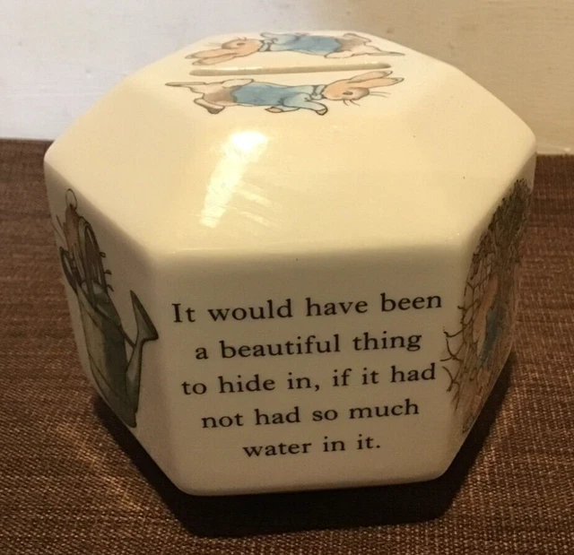 WEDGWOOD PETER RABBIT Ceramic Money Box - No Damage. £4.87 - PicClick UK