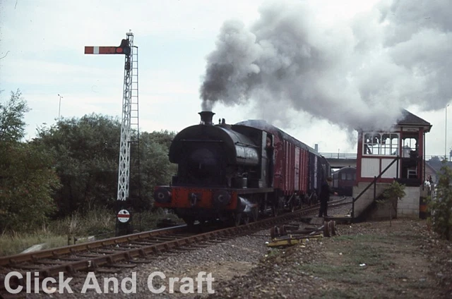 35MM SLIDE BR British Railway Steam Train Peckett & Sons Works No. 2000 ...