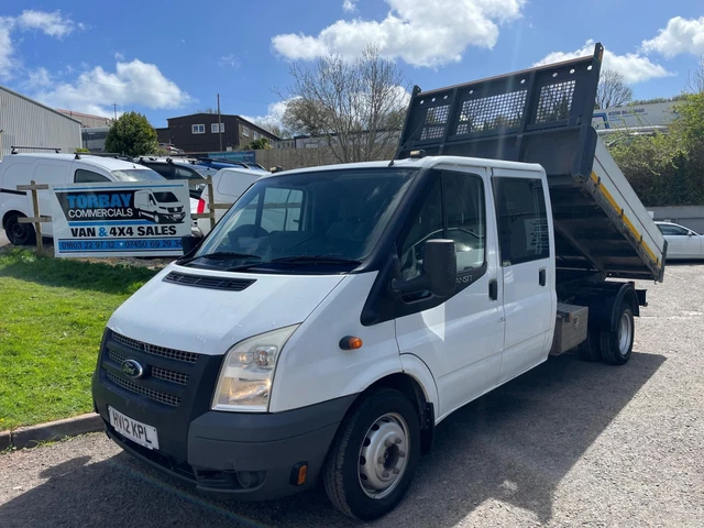 2012 FORD TRANSIT D/Cab Tipper TDCi 125ps [DRW] CHASSIS CAB Diesel ...