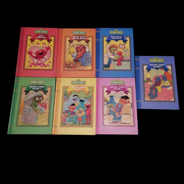 KIDS STORIES SESAME Street, Elmo, The Classic Collection Hardcover ...