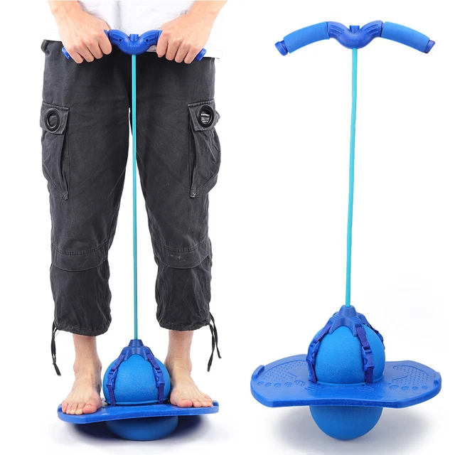 FITNESS EQUIPMENT CHILDREN Jumping Exercise Bounce Space Ball Foot ...