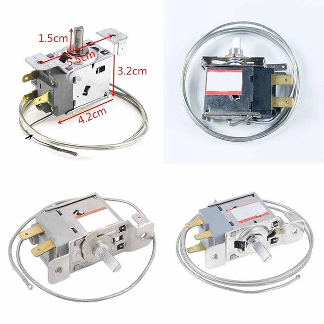2/3PIN WPF-20A TERMINALS Freezer Refrigerator Thermostat With Metal Cord Tool £10.24 - PicClick UK