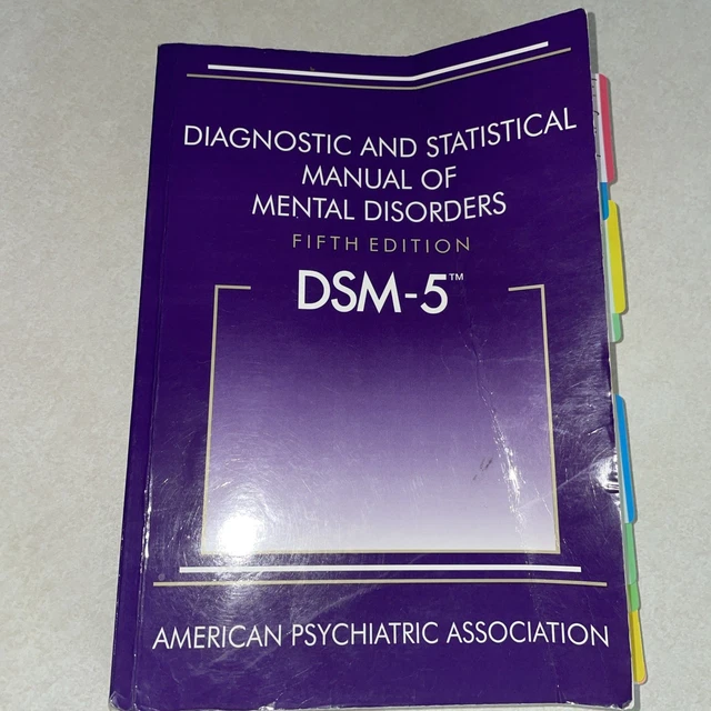DSM-5 BOOK DIAGNOSTIC and Statistical Manual of Mental Disorders 5th ...
