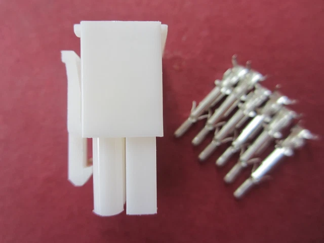 C8 ORIGINAL YAESU 6 pin Rotator Rotor Control Box Plug G-450 G-650 G ...