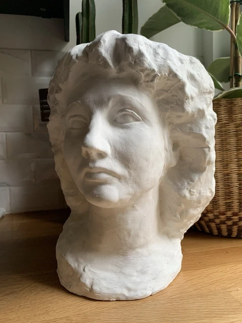 BUSTE RÉTRO DE Femme en plâtre ancien années 40-50 EUR 80,00 - PicClick FR